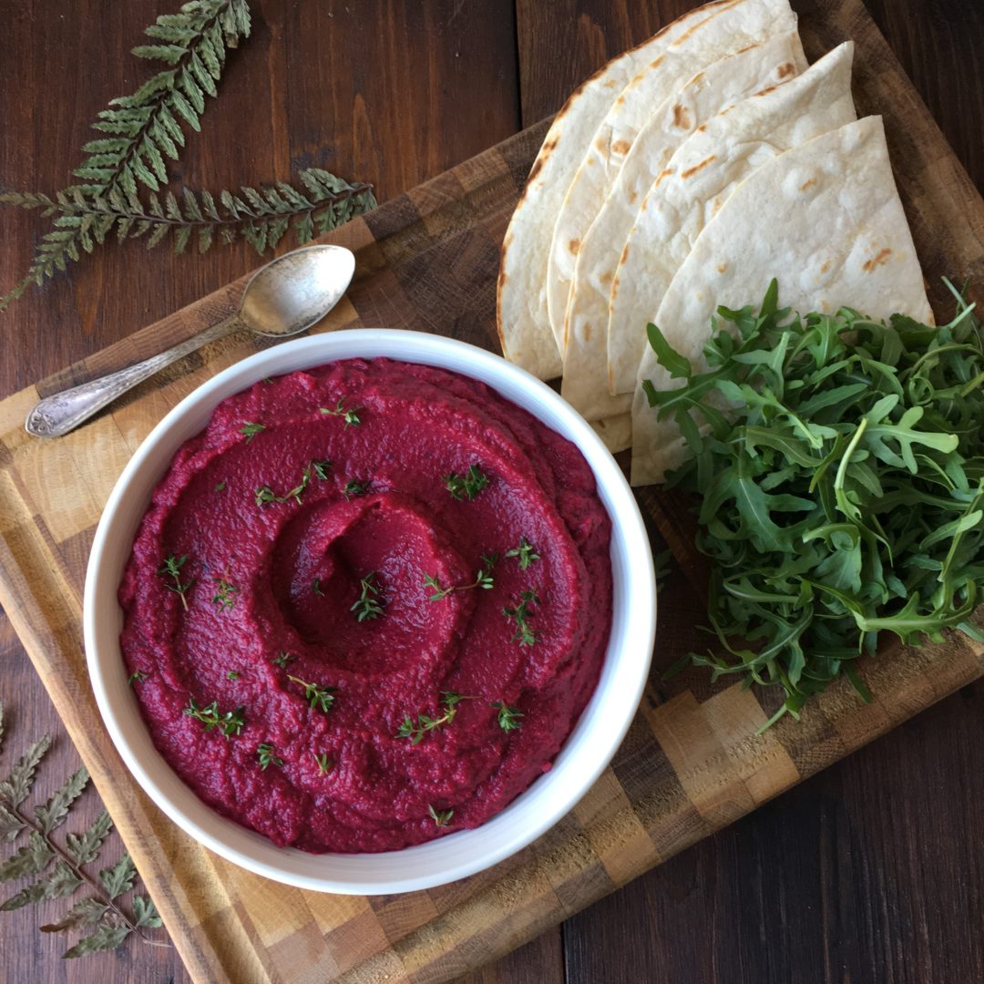 Quick and homemade beetroot dip - Vitamin Buddy